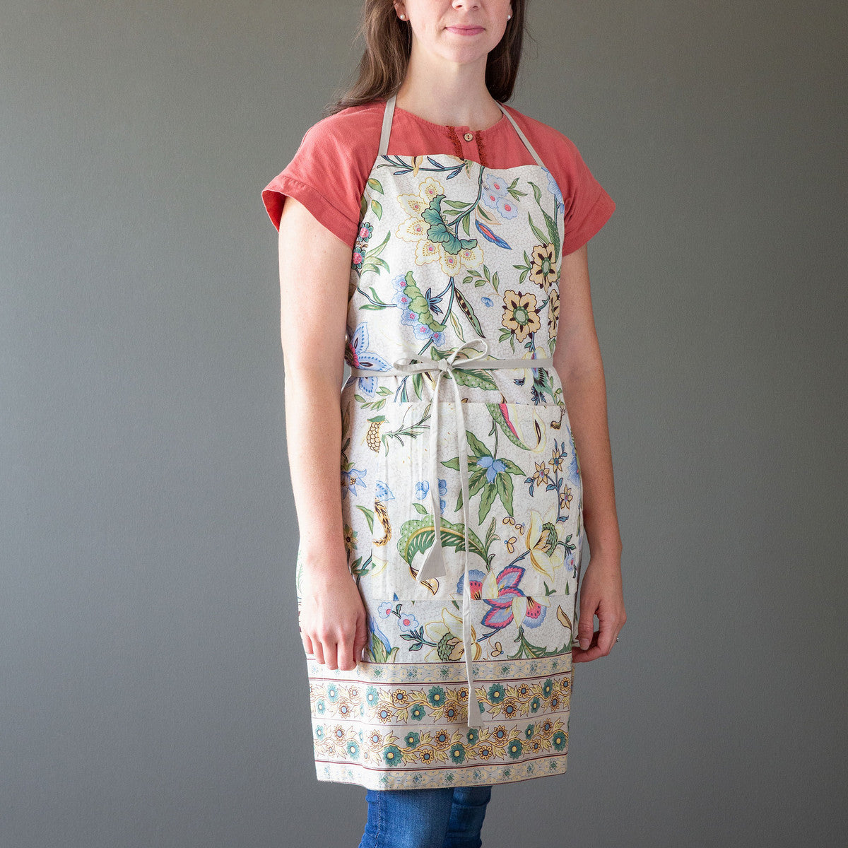 Boho French Country Apron – Star Hollow Candle Company