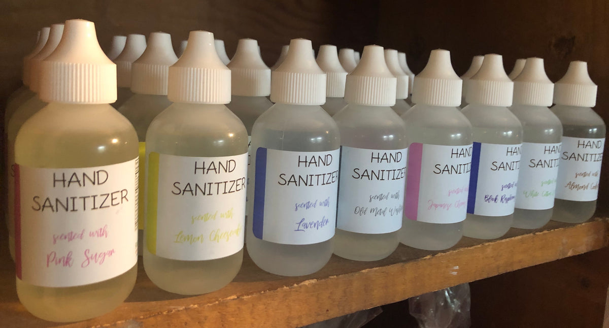 Scented Hand Sanitizer – Star Hollow Candle Company